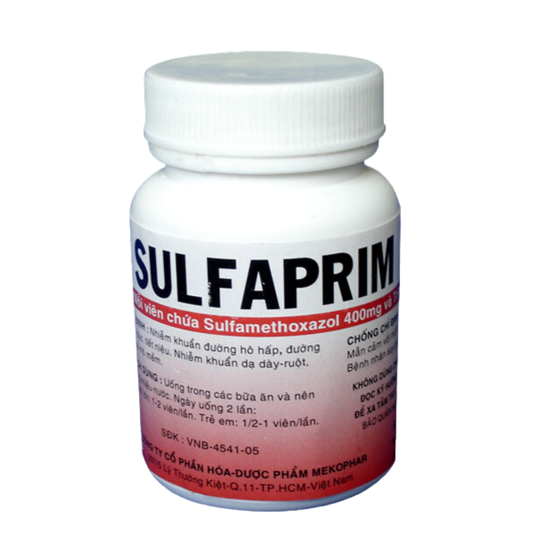 1442. Sulfaprim 480 Vne - (Sulfamethoxazol 400mg + Trimethoprim 80mg ...